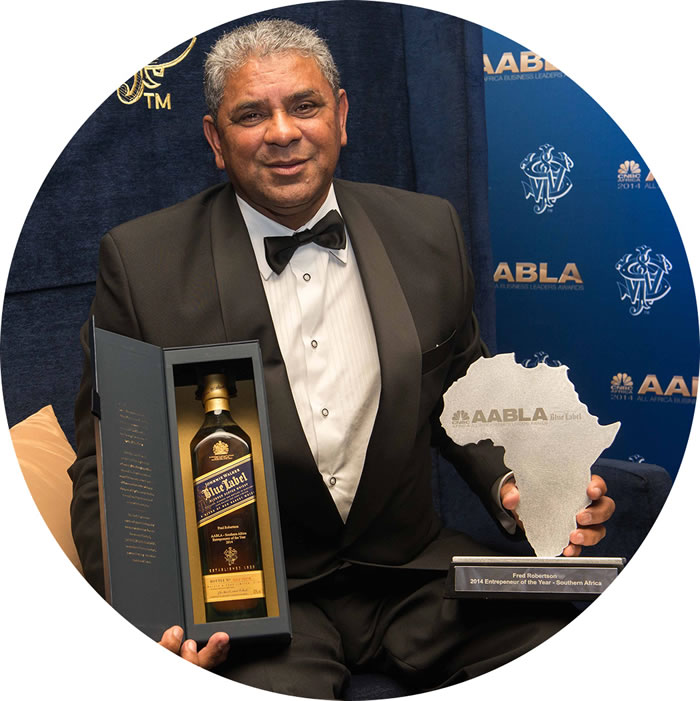 Fred Robertson wins Entrepreneur of the Year Award 2014 – Lion Life